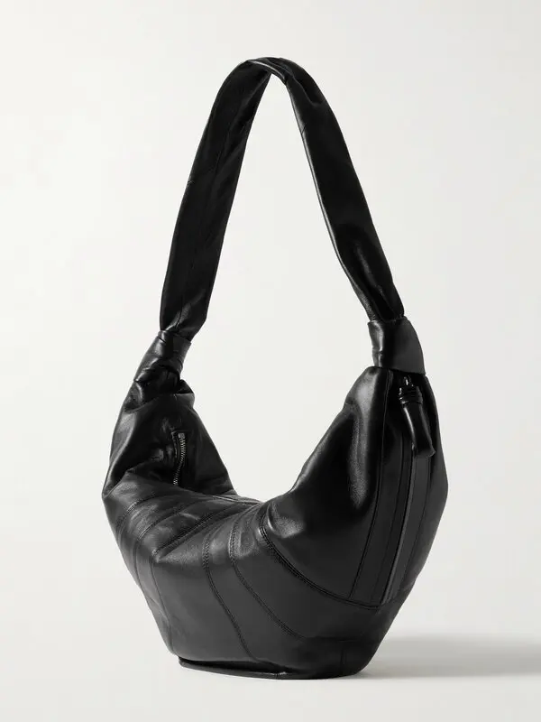 LEMAIRE Croissant Large Leather Shoulder Bag