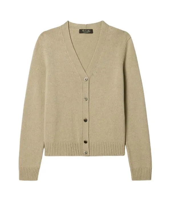 Loro Piana Cashmere Cardigan - Neutrals
