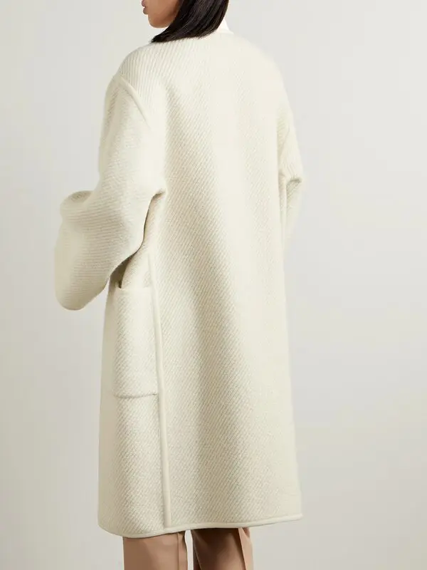 Loro Piana Silk, Wool, Cashmere, And Linen-blend Coat