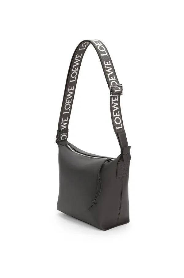 Loewe Small Cubi Crossbody Bag - Dark Grey