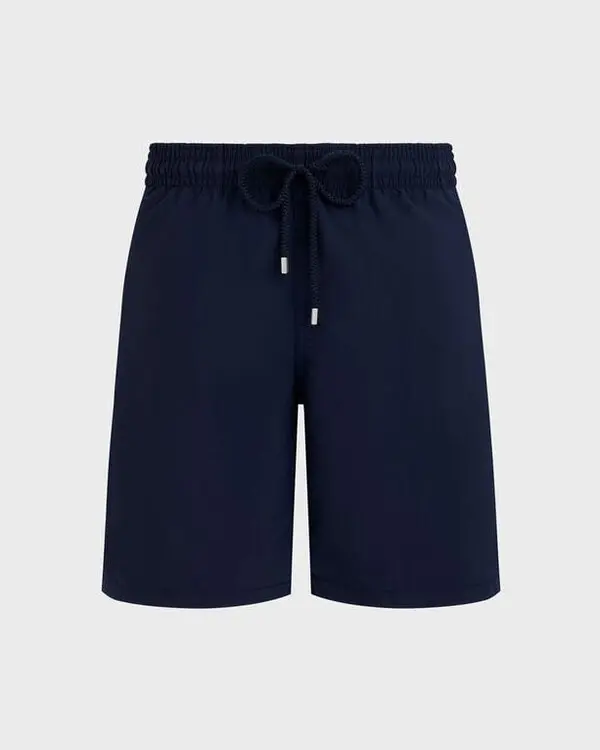Vilebrequin Okoa Long Swim Trunks - Blue