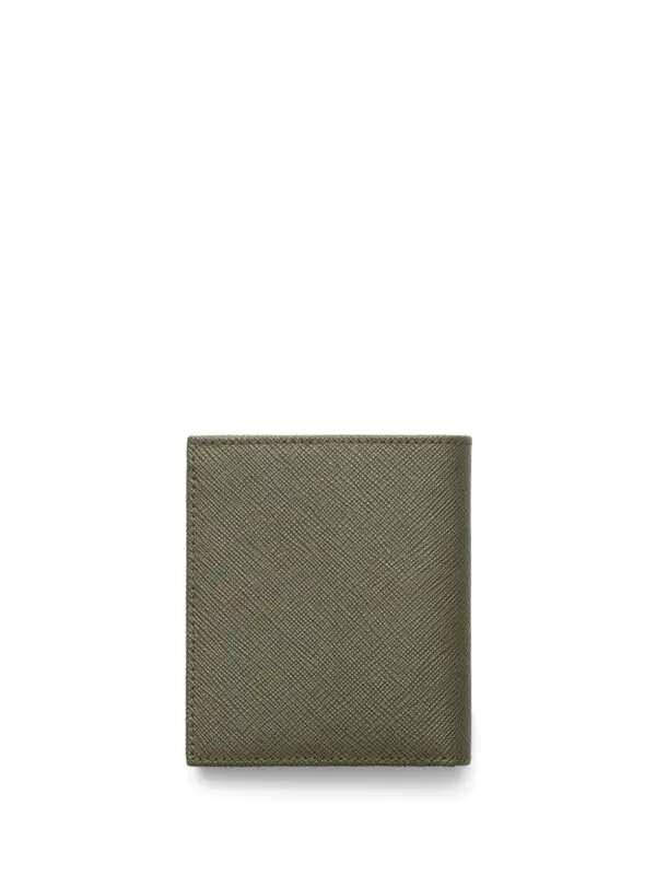 Prada Saffiano-leather Logo-plaque Wallet