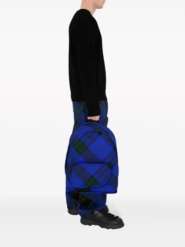 Burberry Vintage Check-print Shield Backpack