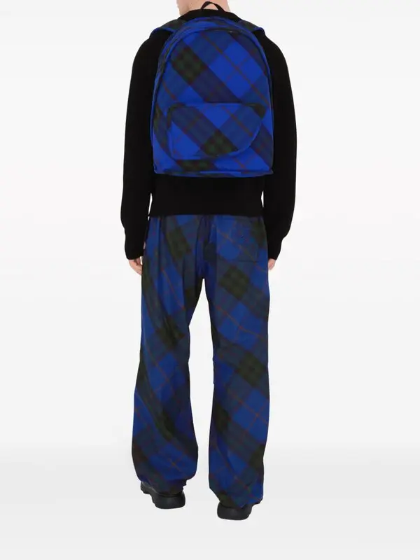 Burberry Vintage Check-print Shield Backpack