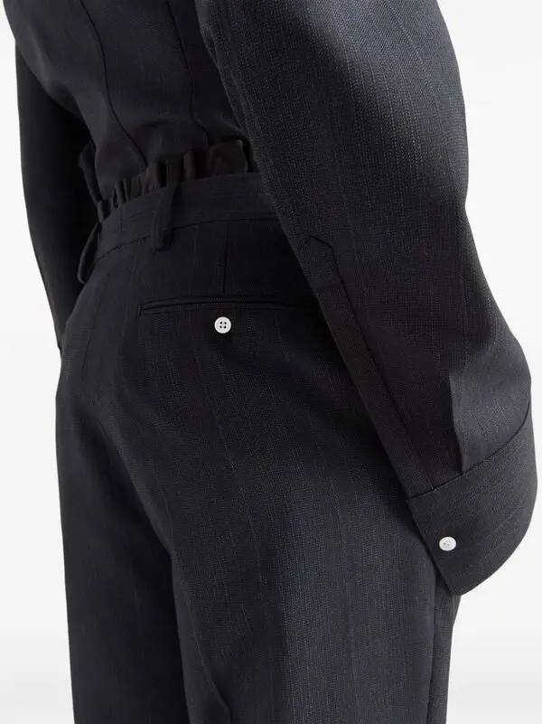 Prada Wool Tailored Trousers