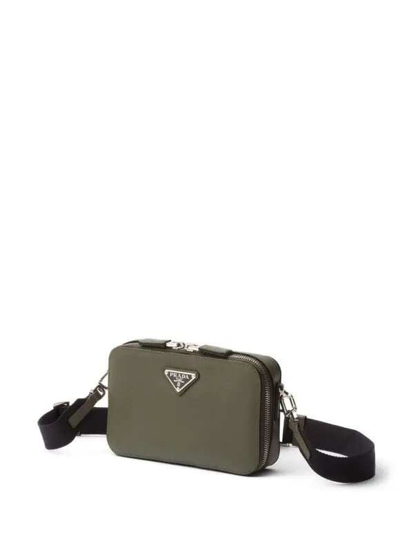 Prada Brique Saffiano Leather Bag - Green