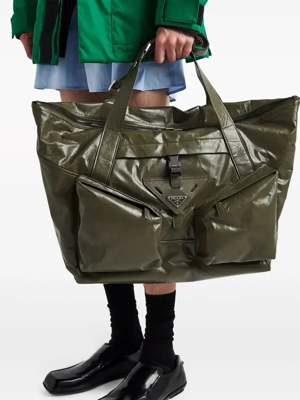 Prada Leather Travel Bag