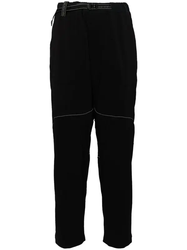 AND WANDER Padded Tapered Trousers