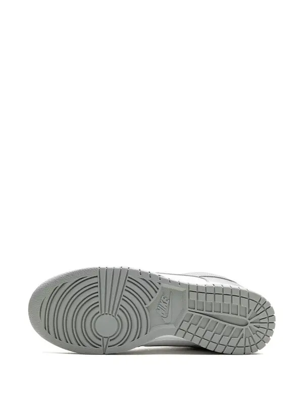 Nike Dunk Low Metallic Silver Sneakers - White