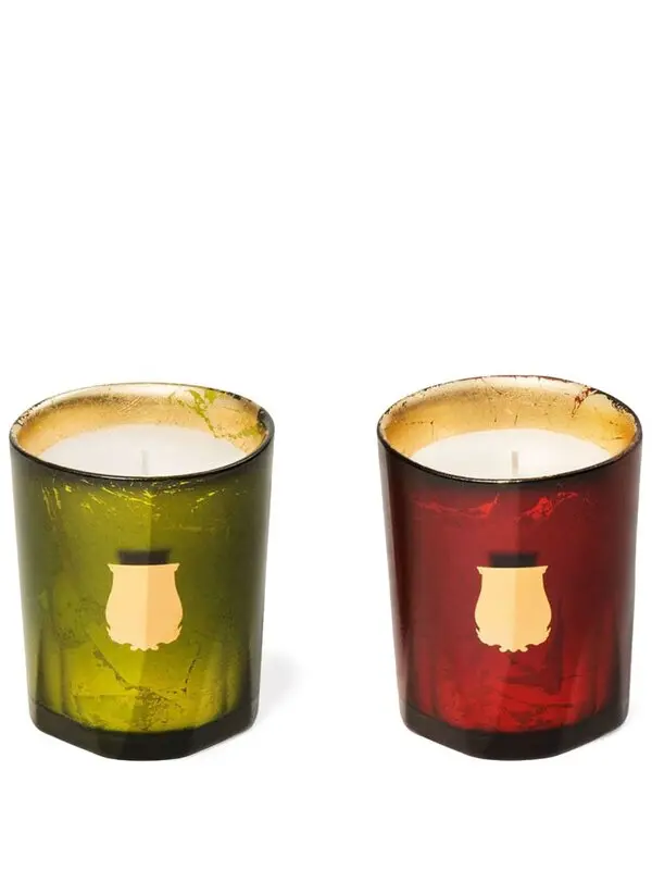 TRUDON Astral Gabriel And Gloria Scented Candles - Green