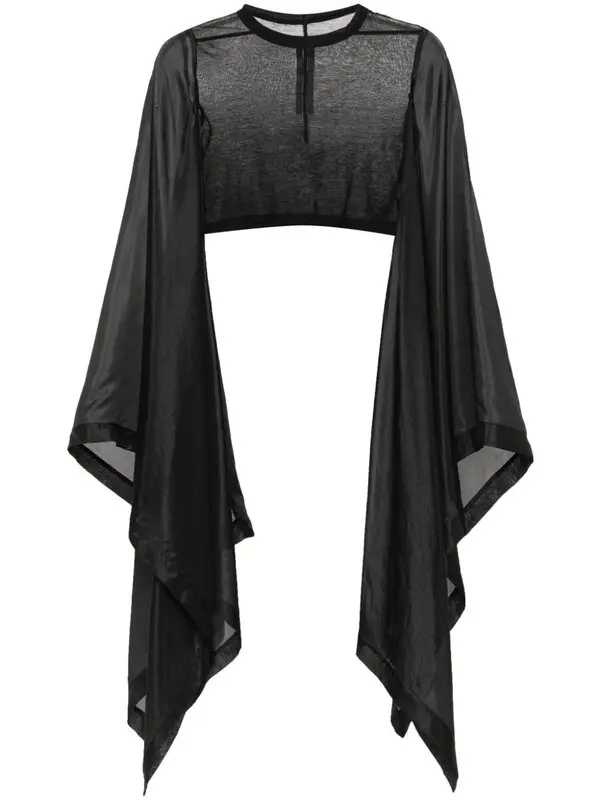 Rick Owens Flag Cropped Top