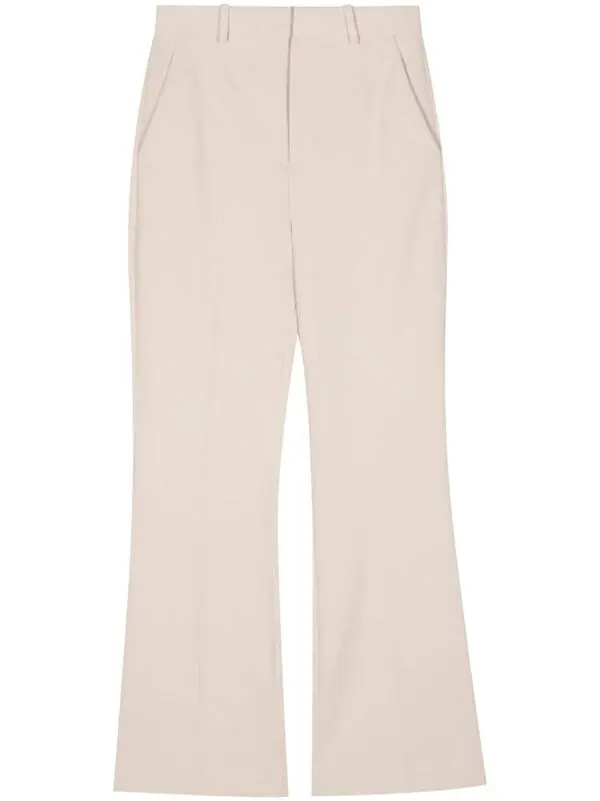 CIRCOLO 1901 Pressed-crease Wide-leg Trousers