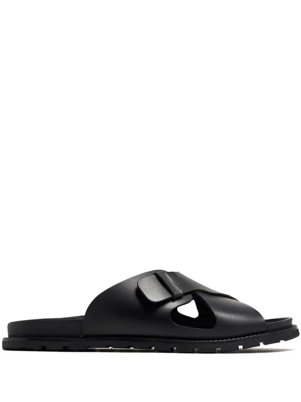 BARRETT Criss-cross Leather Slides