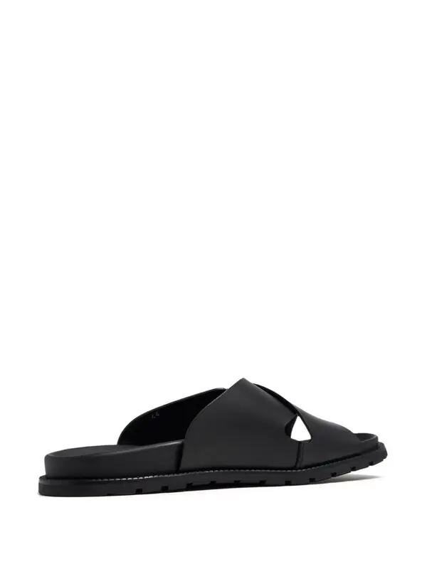 BARRETT Criss-cross Leather Slides