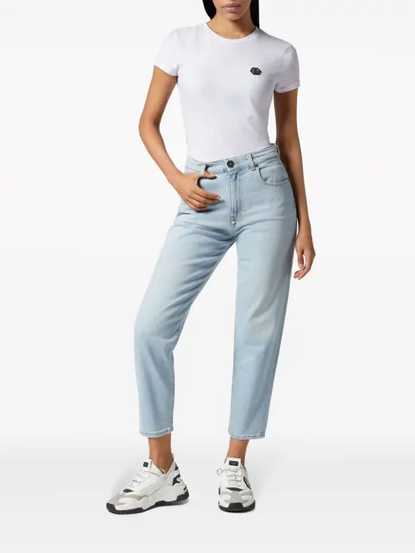 Philipp Plein High-rise Straight-leg Jeans