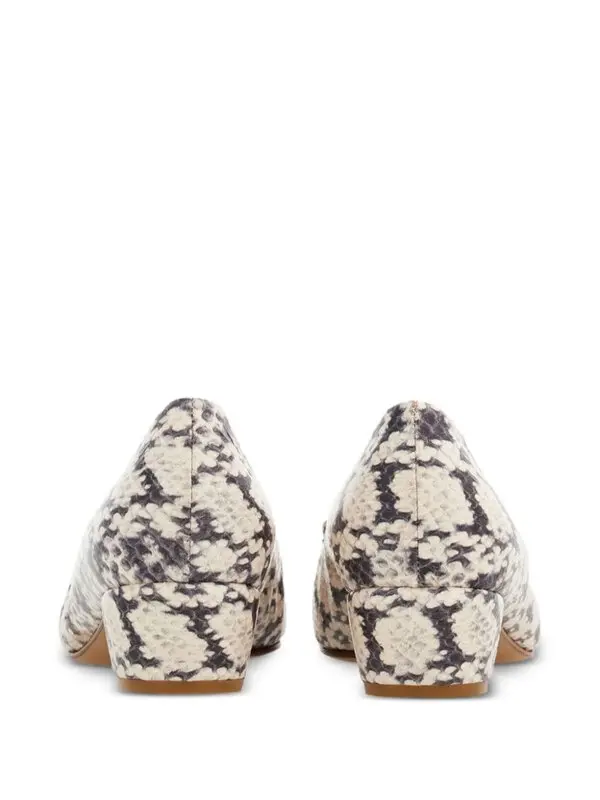 FERRAGAMO Vara 30mm Leather Pumps