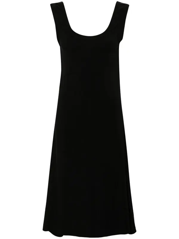 JIL SANDER Scoop-neck Midi Dress