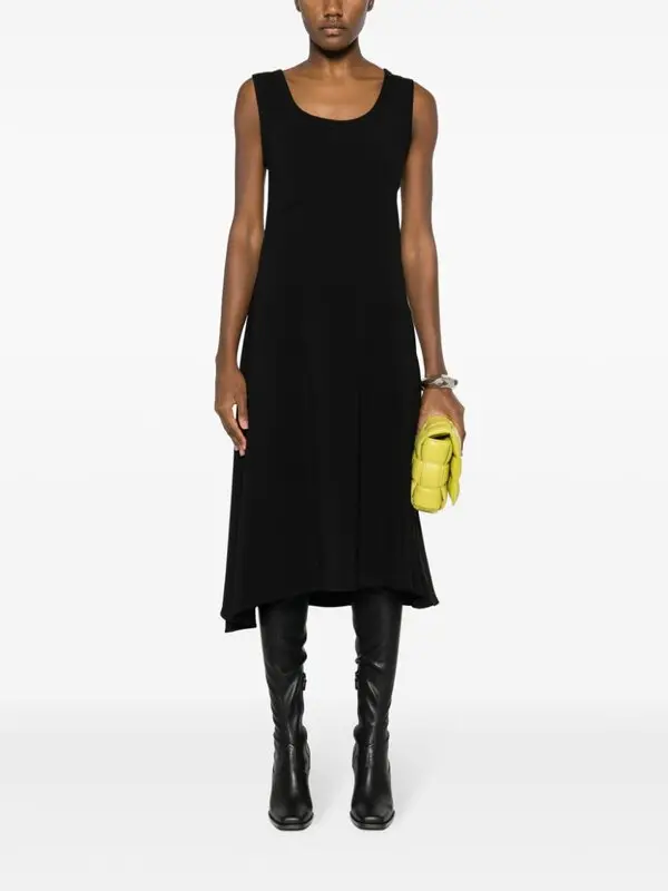 JIL SANDER Scoop-neck Midi Dress