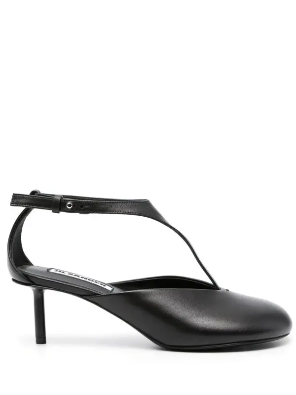 JIL SANDER 65mm Leather Pumps