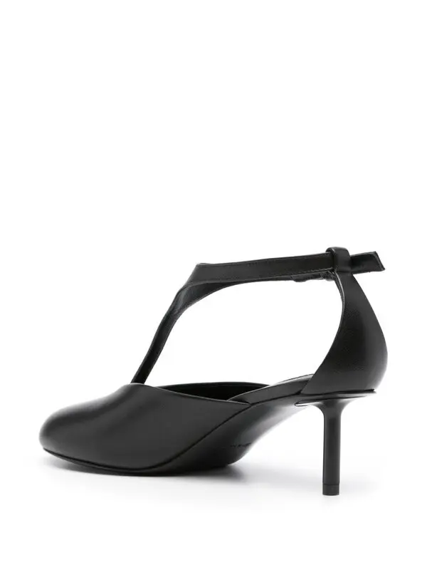 JIL SANDER 65mm Leather Pumps