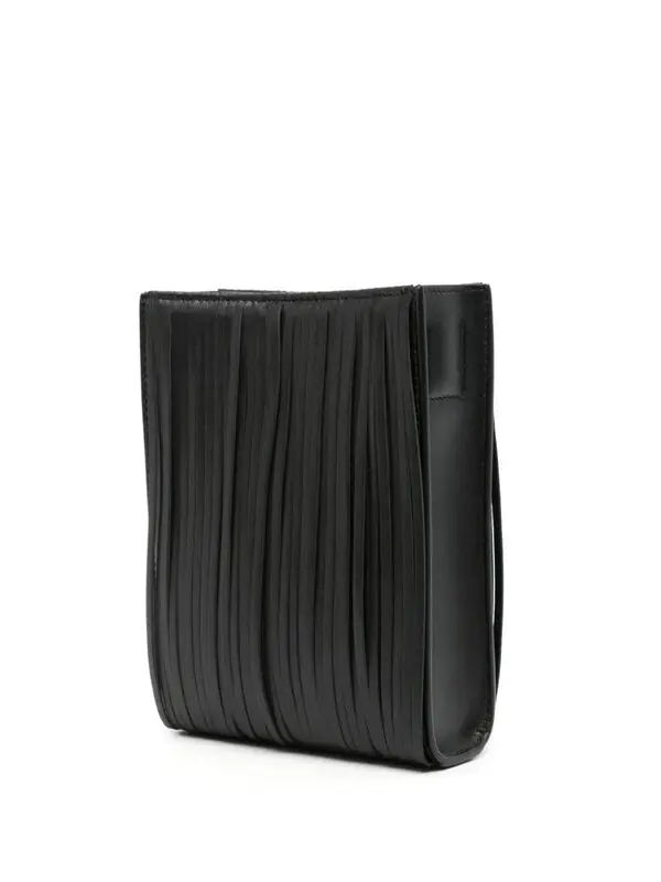 JIL SANDER Small Tangle Fringe Shoulder Bag
