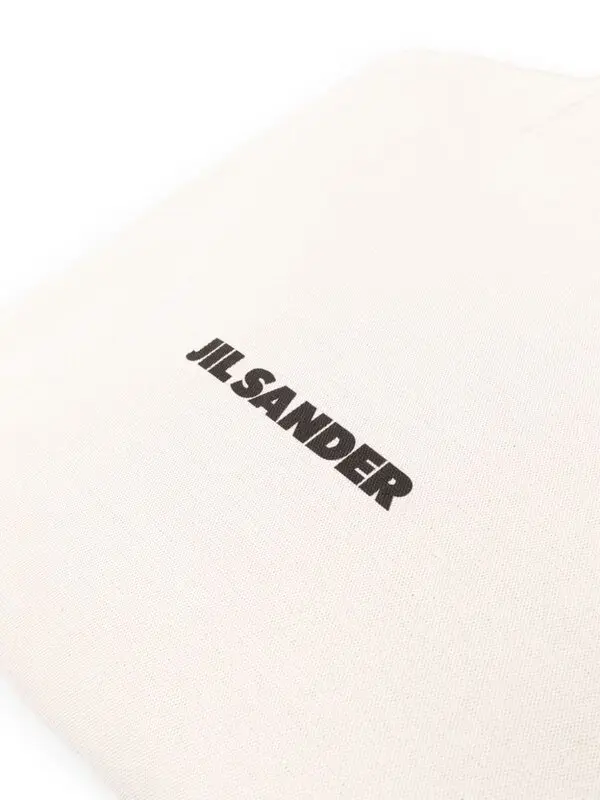 JIL SANDER Logo-print Tote Bag - Neutrals