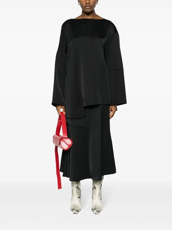 JIL SANDER Long-sleeve Panelled Shirt