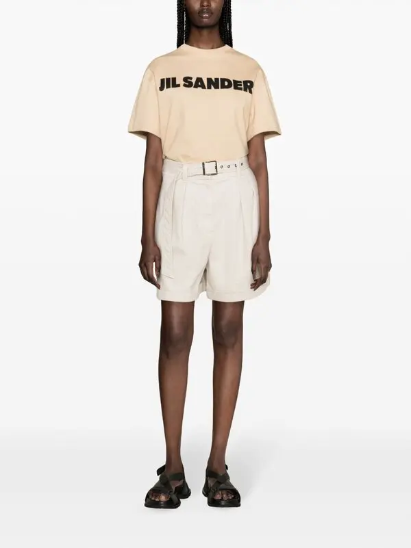 JIL SANDER Logo-print T-shirt - Neutrals