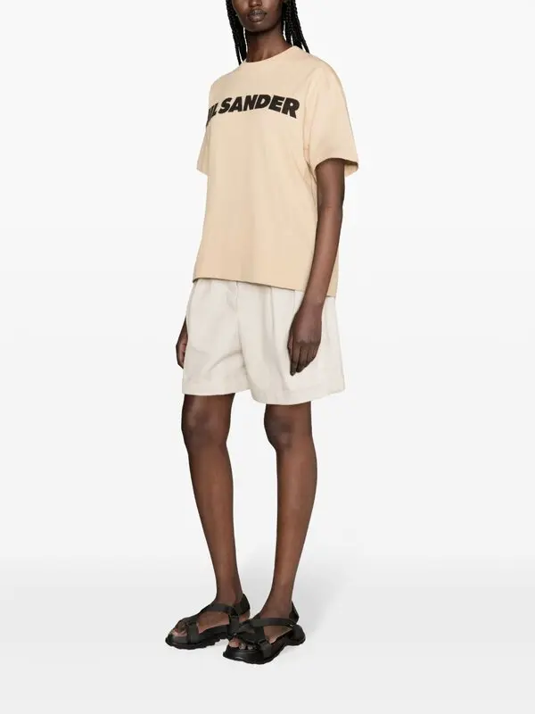 JIL SANDER Logo-print T-shirt - Neutrals