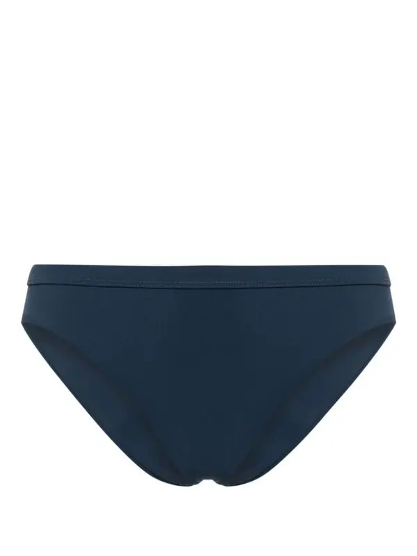 JIL SANDER Elasticated-waistband Bikini Bottom - Blue