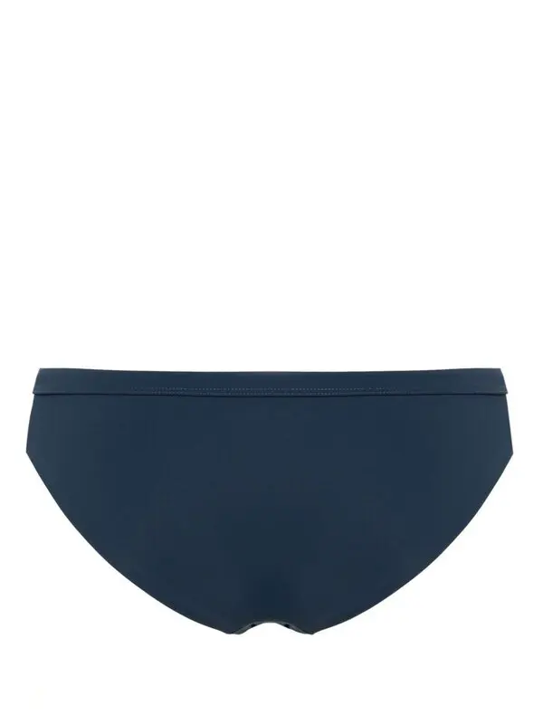 JIL SANDER Elasticated-waistband Bikini Bottom - Blue