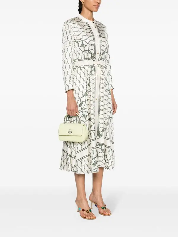 Tory Burch Kira Leather Shoulder Bag