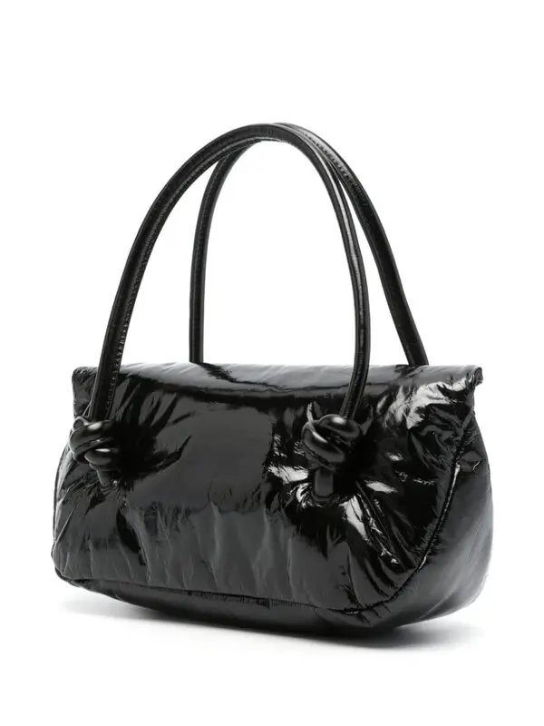 JIL SANDER Padded Leather Shoulder Bag