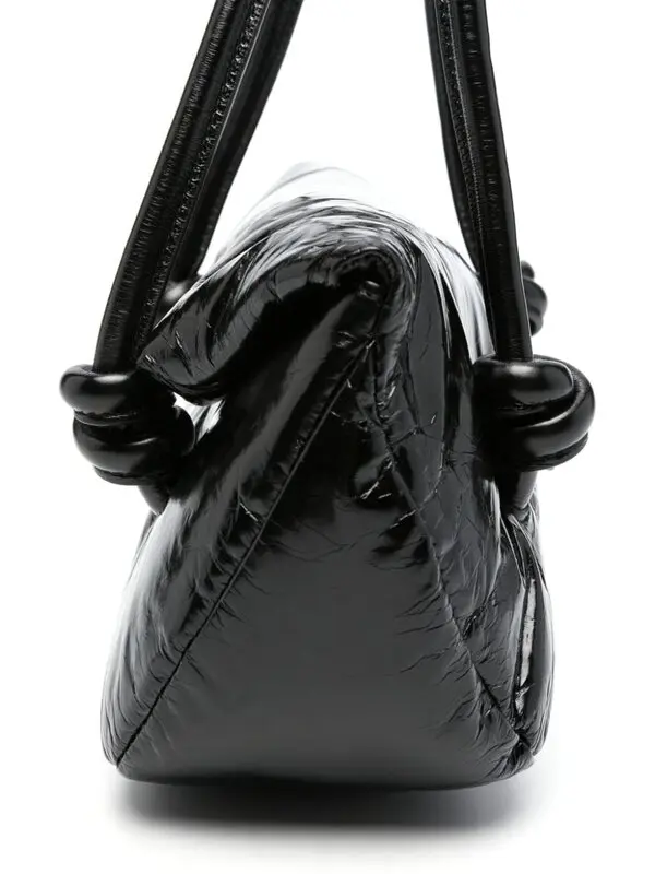 JIL SANDER Padded Leather Shoulder Bag