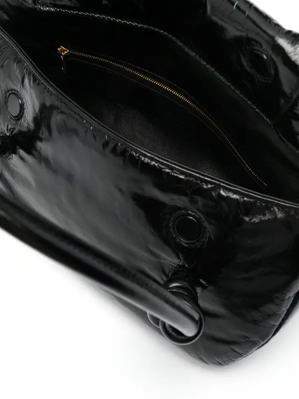 JIL SANDER Padded Leather Shoulder Bag