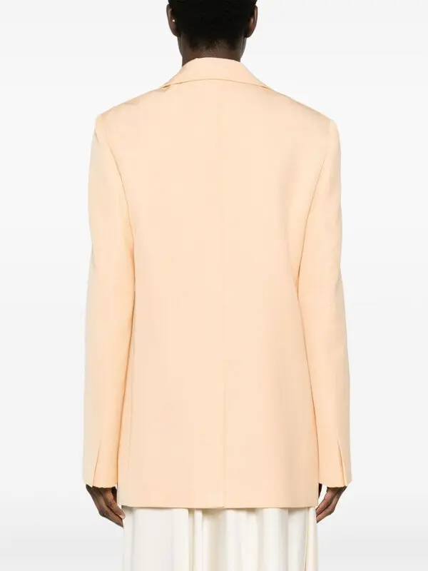 JIL SANDER Single-breasted Blazer - Orange