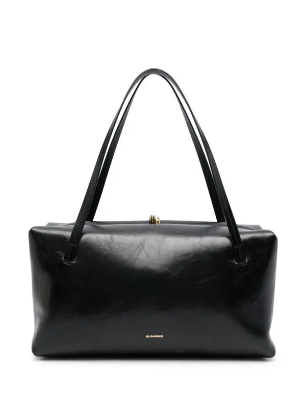 JIL SANDER Goji Shoulder Bag - Black