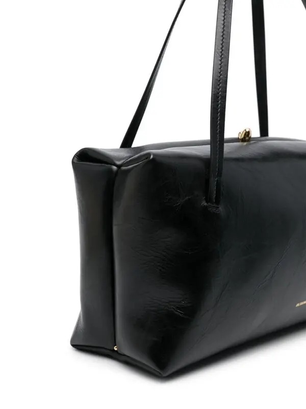 JIL SANDER Goji Shoulder Bag - Black