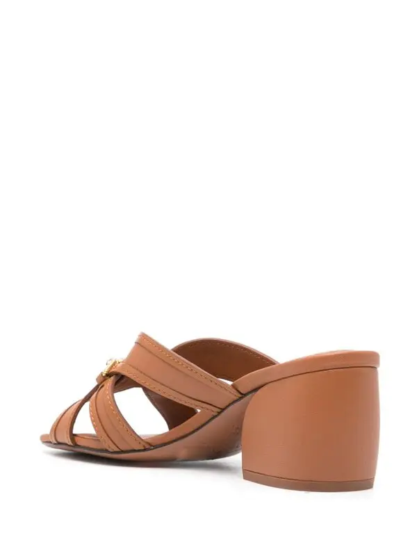 Zimmermann Prisma 65mm Leather Sandals