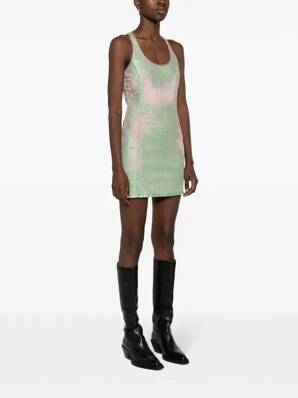 DIESEL® De-arlyn-s Laminated Mini Dress