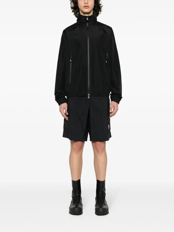 Moncler Logo Appliqué Drawstring Shorts