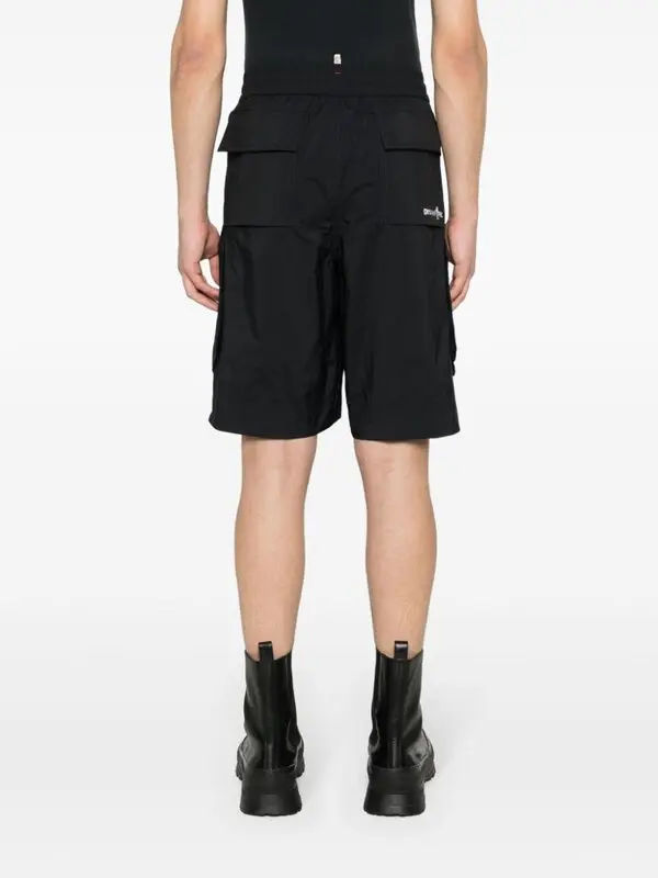 Moncler Logo Appliqué Drawstring Shorts