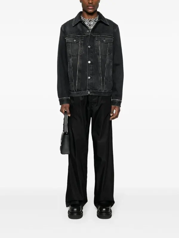 Off-White Zip-embellished Denim Jacket