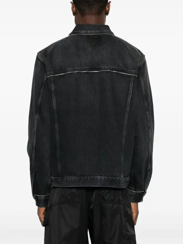 Off-White Zip-embellished Denim Jacket