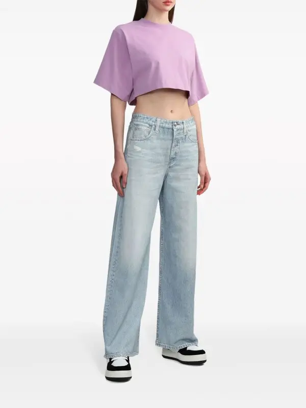 Rag & Bone Mid-rise Wide-leg Jeans