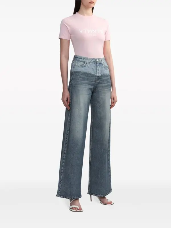 Rag & Bone Panelled Wide-leg Jeans