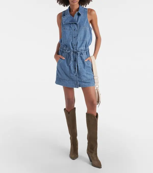 MARANT ETOILE Ines Denim Minidress