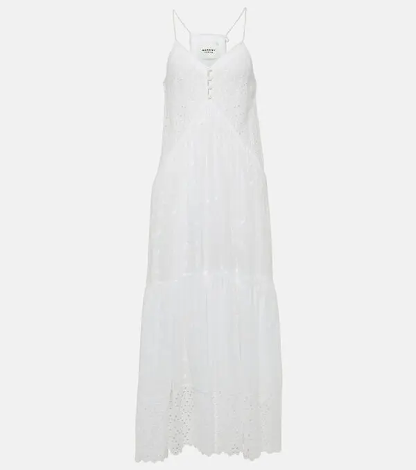 MARANT ETOILE Sabba Cotton Maxi Dress