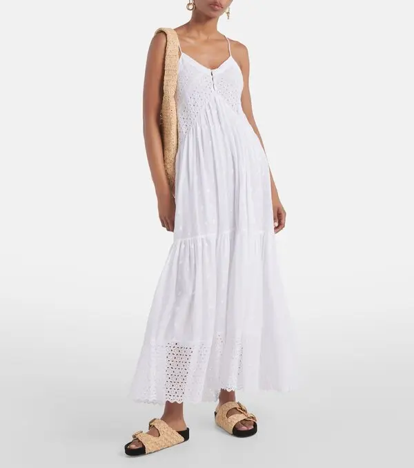 MARANT ETOILE Sabba Cotton Maxi Dress