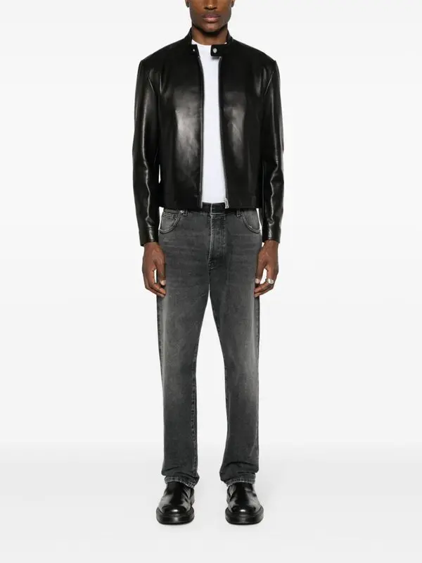Arma Ryu Leather Jacket In Black - 32% Off | Editorialist